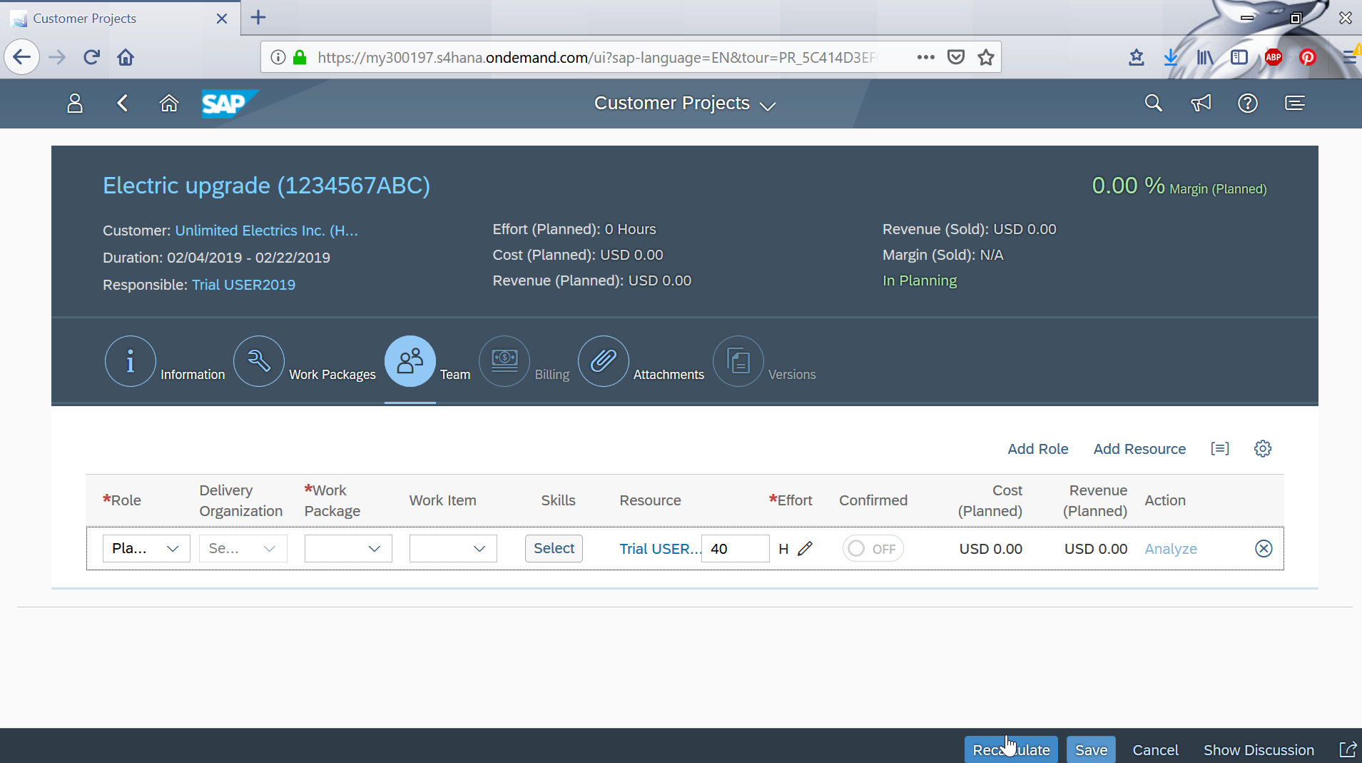 How To Plan A Customer Project In Sap Cloud